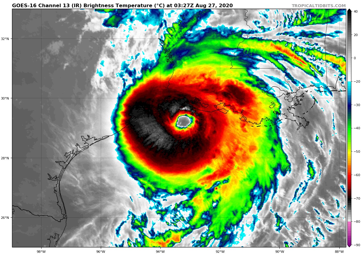 Dangerous Hurricane Laura Bearing Down On Louisiana! – MORECAST
